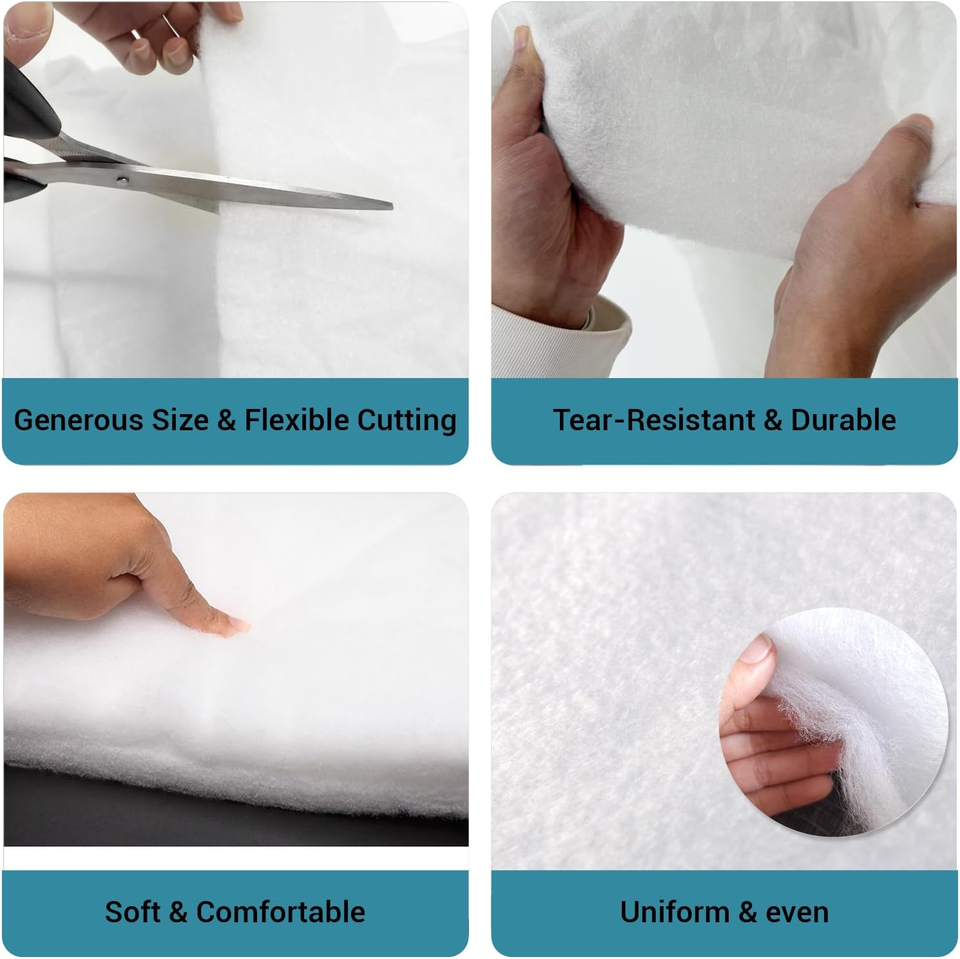 Dacron Upholstery Batting 36 X 5 Yards Polyester Fiber Fill Cushions ...