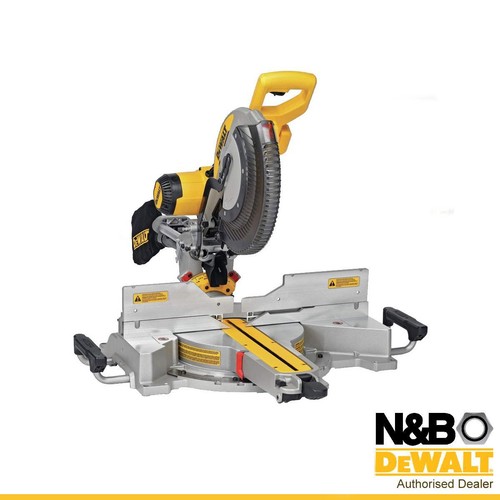 DEWALT DWS780-GB Compound Slide Mitre Saw with Leg Stand - Yellow for ...