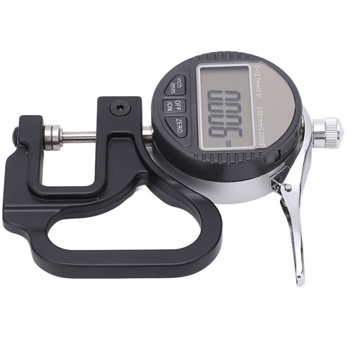 Digital Display Paper Leather Cloth Thickness Gauge Measuring Tool 0‑12 ...