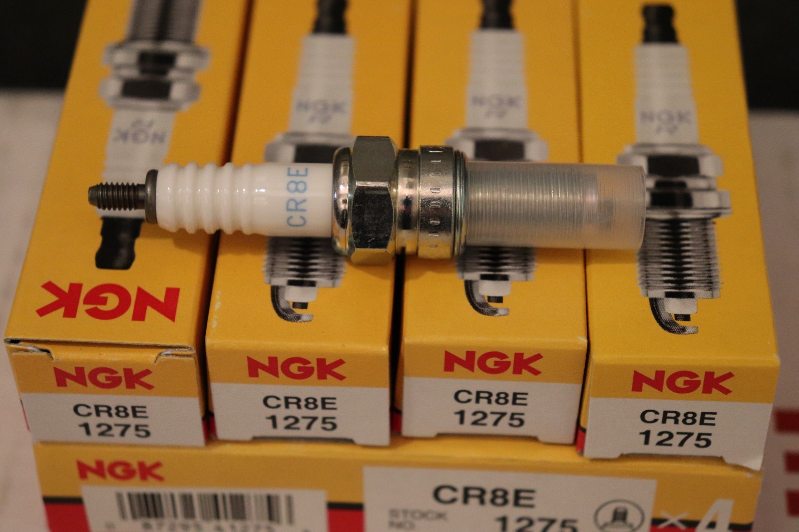 4 Pack of NGK CR8E Spark Plugs : DRZ400S YZ250F YZ450F KLX250S DRZ400SM ...