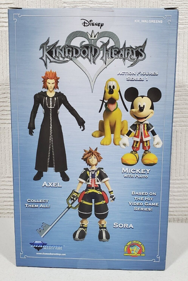 Disney Kingdom Hearts Axel Action Figure Diamond Select Toys | eBay