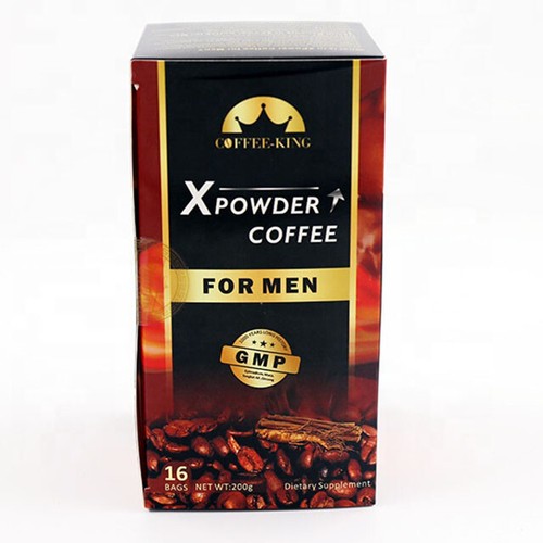 Man X Power Coffee Maca Enlargement Instant Natural Herba Power Coffee ...