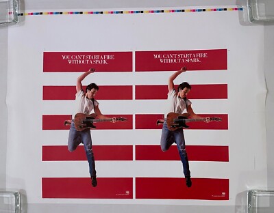 BRUCE SPRINGSTEEN You Can't Start A Fire... 1984 US CBS PROMO Uncut AD ...