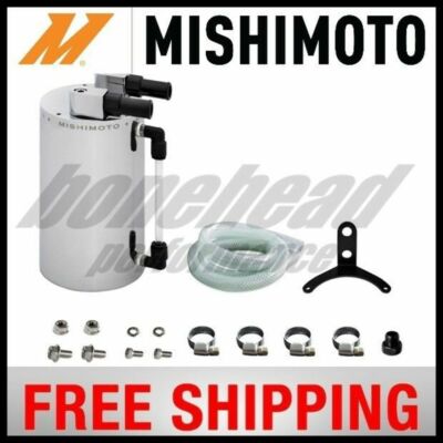 Mishimoto Performance Aluminum Large Oil Catch Can Resevoir Tank | eBay