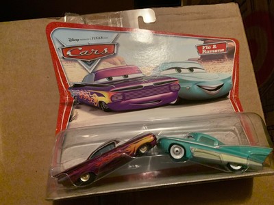 Disney Pixar Cars Movie Moments Flo and Ramone 1st edition 2006 Mattel ...