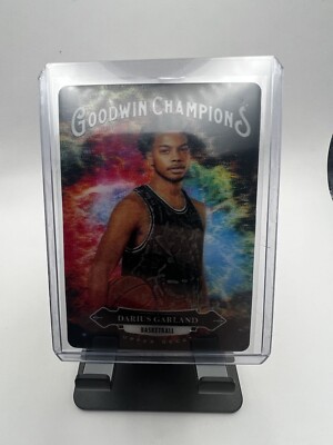 2020 Upper Deck Goodwin Champions Darius Garland Splash of Color 3D ...