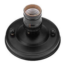 E26 E27 Stand Type Aluminum Lamp Holder Retro Ceiling Screw Light ...