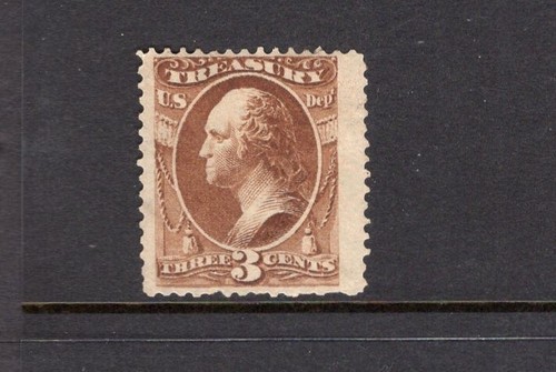 U.S. SC.#O74 1873 3c TREASURY OFFICIAL STAMP -MINT-CAT. $110.00 | eBay
