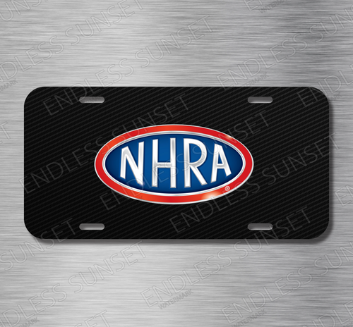 National Hot Rod Association NHRA Heritage Racing License Plate Front ...