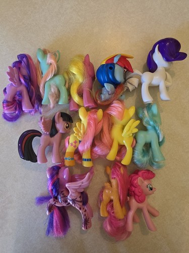 My Little Pony Brushable Rare G4 Lot Of 12 | eBay