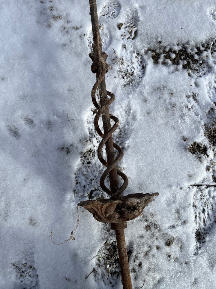 Antique/Vintage Lightning Rod from our church estimate 100-150 years ...