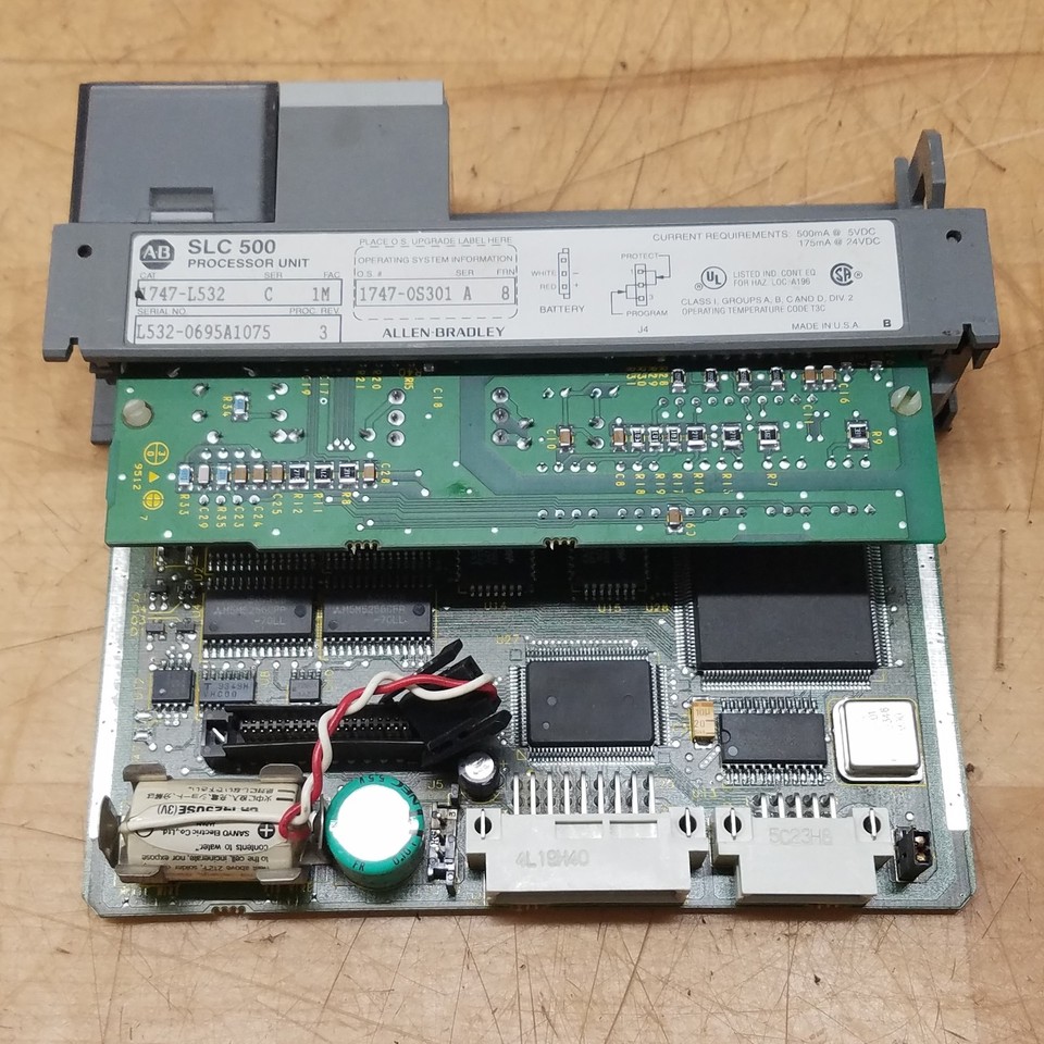 Allen Bradley 1747-L532, Series C SLC 500 Processor Unit - USED | eBay