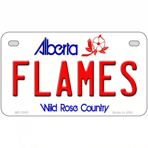 Flames Alberta Canada Province Metal Novelty License Plate | eBay