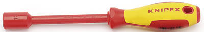 Knipex 98 03 13 VDE Insulated 13mm M8 Nut Driver Spinner Screwdriver ...