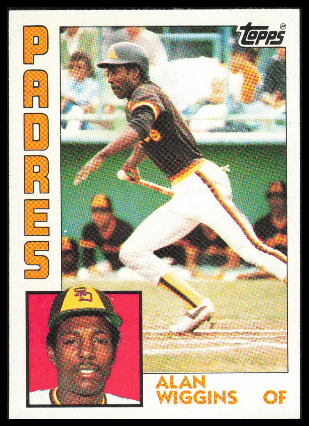 1984 Topps Alan Wiggins #693 San Diego Padres 34A | eBay