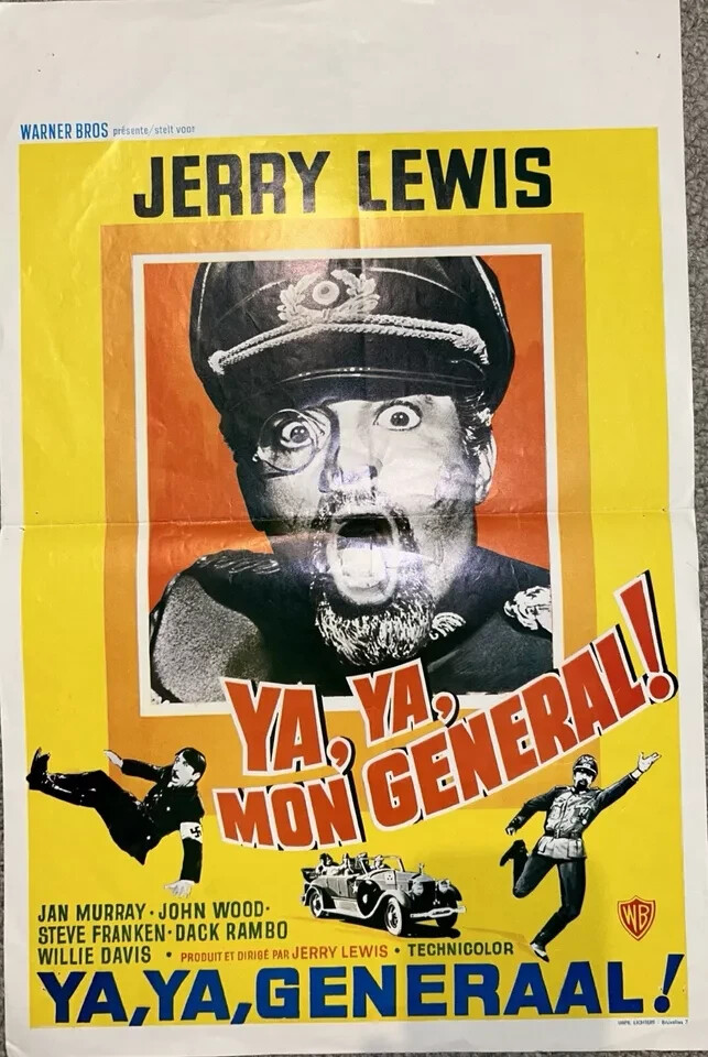 Jerry Lewis Ya, Ya, Mon General (Which Way to the Front). Belgium 1/2 ...