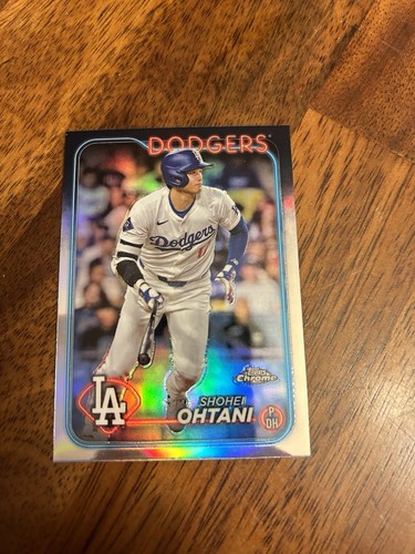 Shohei Ohtani 2024 Topps Chrome Refractor Los Angeles Dodgers MVP ...