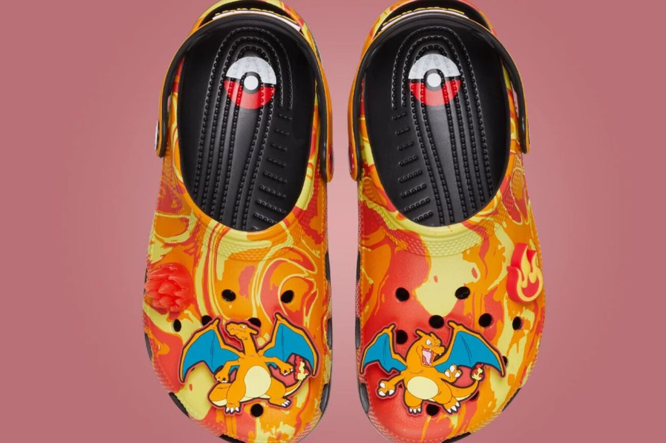 NEW Crocs x Pokemon ‘Charizard’ Classic clog Men’s 4-13 210242-001 SHIP ...