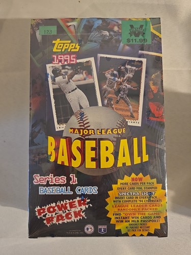 1995 Topps Baseball Series 1 Factory Sealed Boxes 36 Packs Original | eBay
