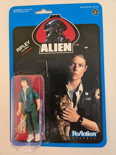 RIPLEY + JONESY THE CAT ReAction 3.75" action figure Alien NEW Funko ...
