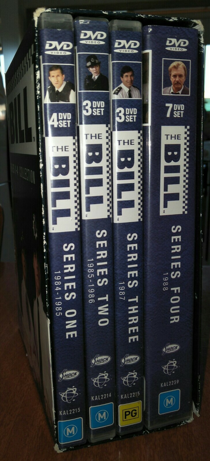 The Bill Series 1 - 4 Collection (All 17 DVD Box Set) - All Region 1984 ...