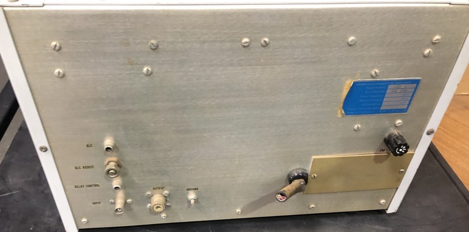 Vintage Henry Electronics HAM TUBE RF AMPLIFIER 2KD-5 - PARTS | eBay