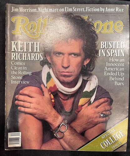 ROLLING STONES - ROLLING STONE MAGAZINE - KEITH RICHARDS - 536 ...