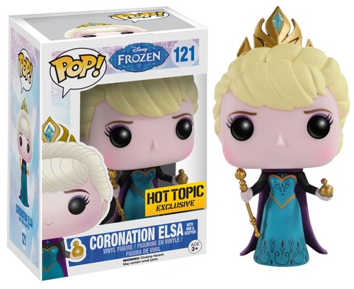 Funko Pop! Vinyl: Disney - Elsa (Coronation) - Hot Topic (HT ...