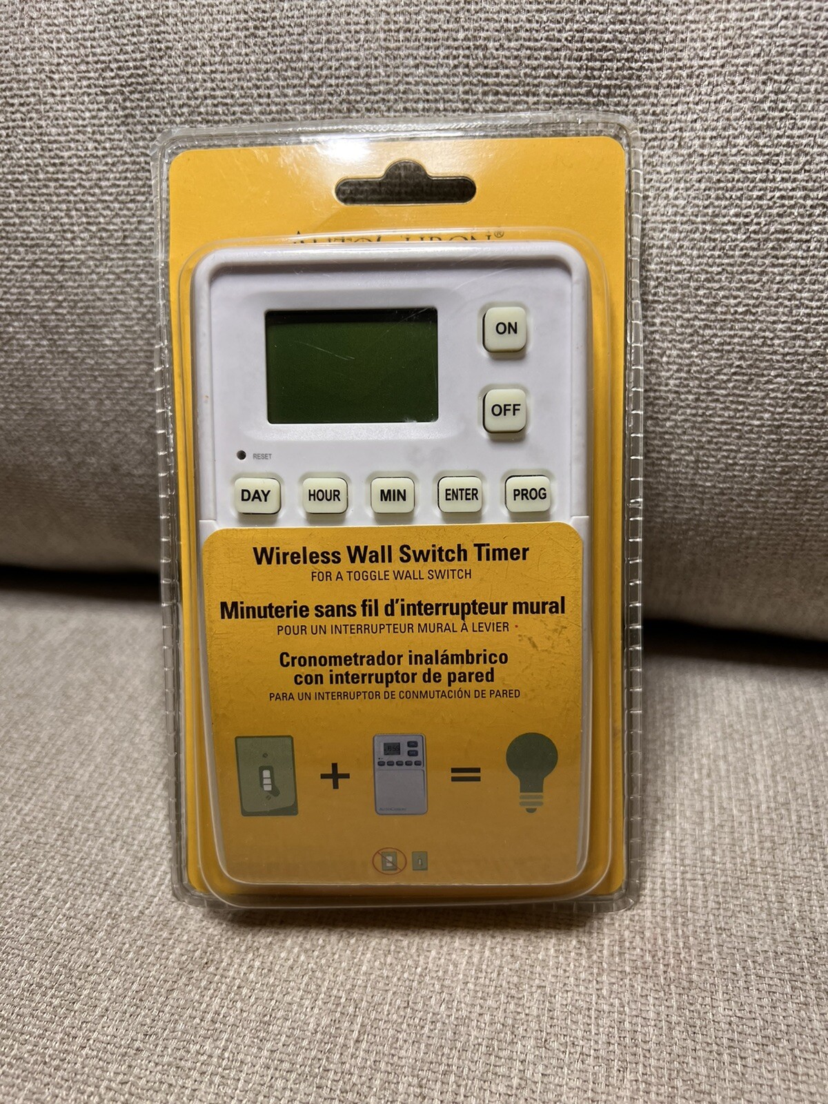Autochron Wireless Wall Switch Timer For A Toggle Wall Switch SWE New ...