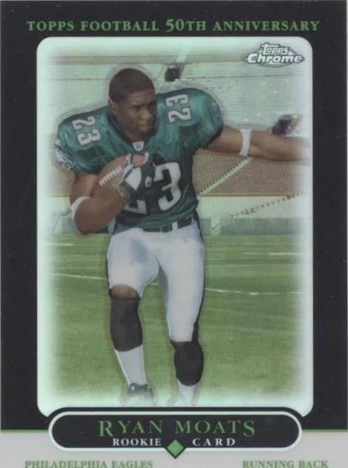 2005 Topps Chrome - Ryan Moats #184 Black Refractor /100 (RC) for sale ...