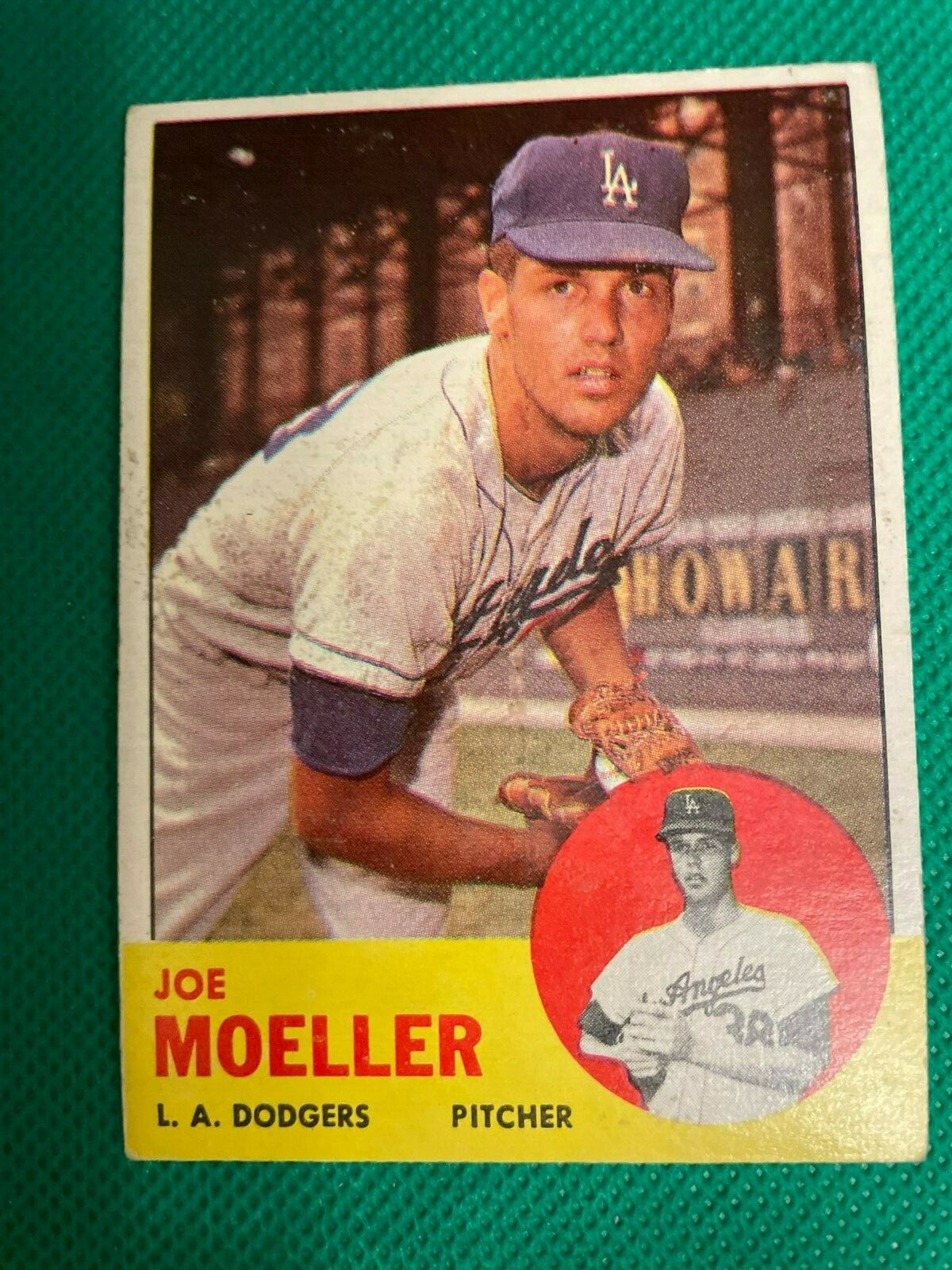 1963 topps # 53 JOE MOELLER | eBay