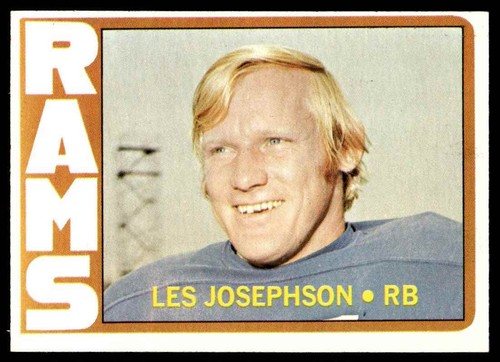 1972 Topps Les Josephson Los Angeles Rams #247 | eBay