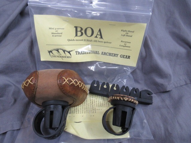 Thunderhorn BOA Strap Quick Mount 6 Arrow Quiver LH & RH Recurve ...
