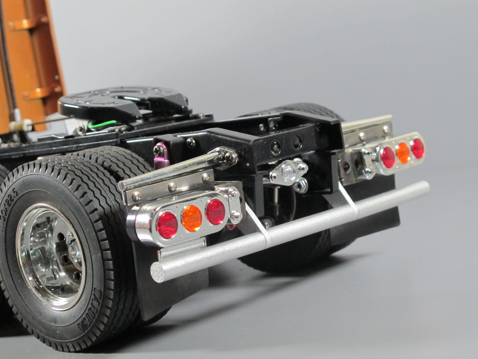 New Custom Rear Bumper Guard Set Tamiya 1/14 | Grelly USA