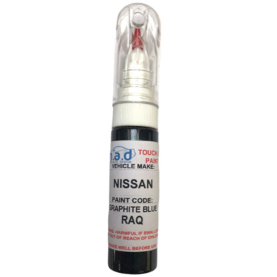 TOUCH UP PEN FOR NISSAN GRAPHITE BLUE RAQ 20ML PAINT REPAIR CHIP ...