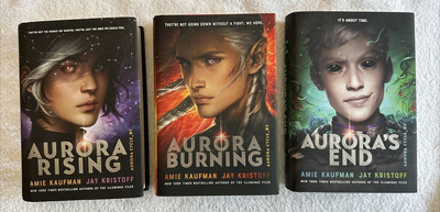 Aurora Rising Trilogy Amie Kaufman Jay Kristoff Aurora's End Signed ...