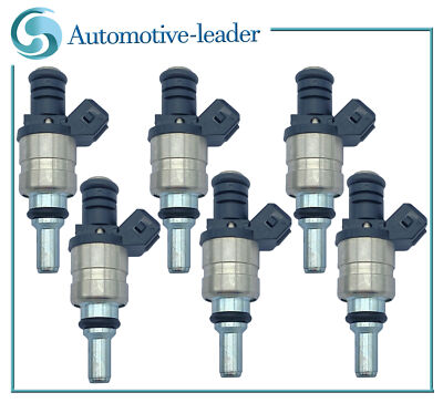 6Pcs Fuel Injectors For BMW 320i 2.2L 325i 325xi 525i 2.5L 2001-2005 ...