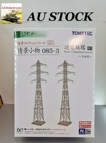 TOMYTEC N Scale Diorama Collection #085-3 Power Transmission Pylon B3 ...