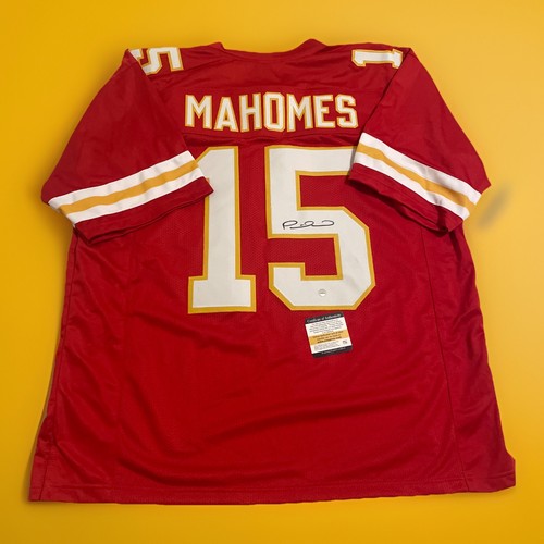 Patrick Mahomes Signed Autograph Kansas City Chiefs Jersey COA NFL MVP ...