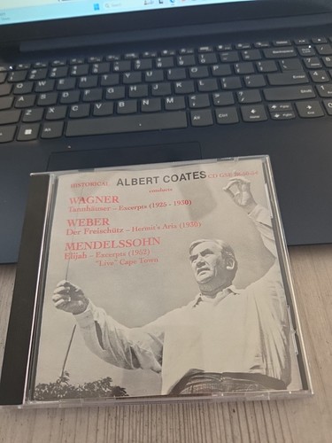 CD -857 Albert Coates Conducts Wagner - Weber - Mendelssohn - Gse 78-50 ...