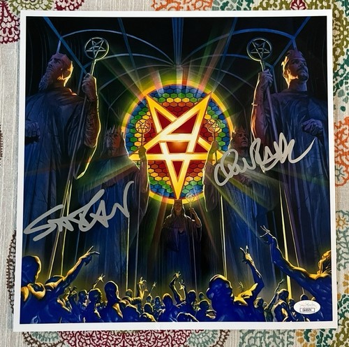 Anthrax 12x12 Photo Autographed Charlie Benante Scott Ian JSA ...