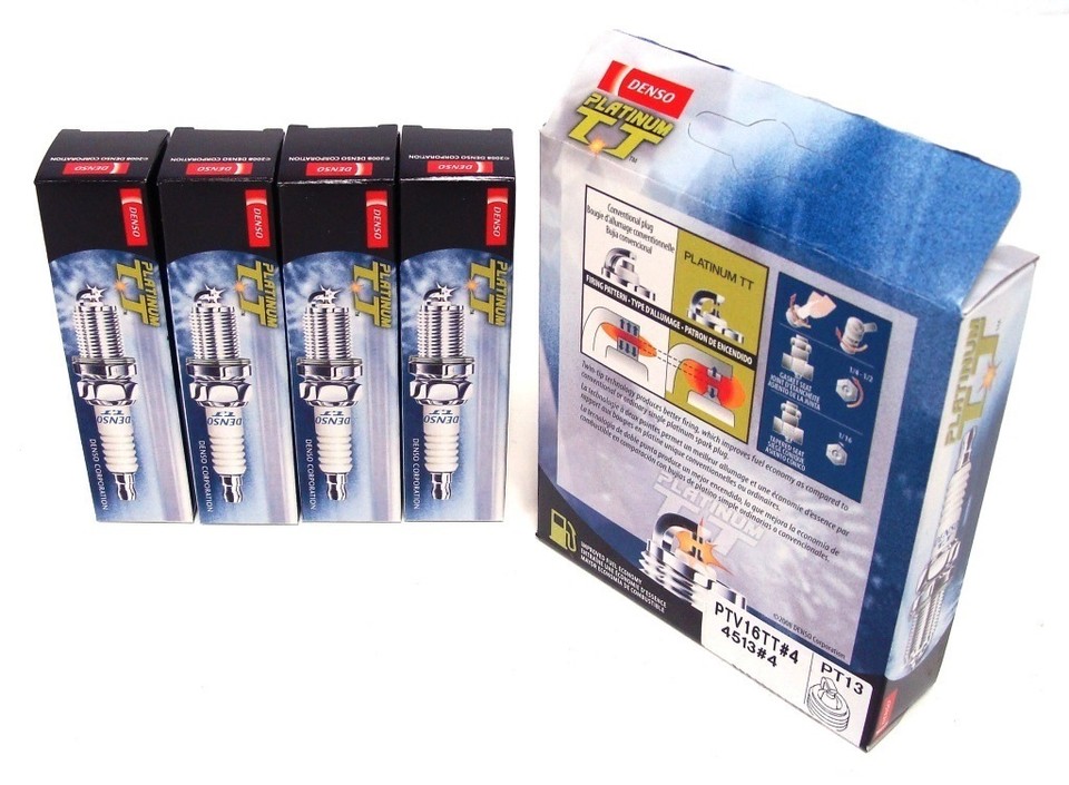 DENSO PLATINUM TT Spark Plugs PK16TT 4503 Set of 4 | eBay