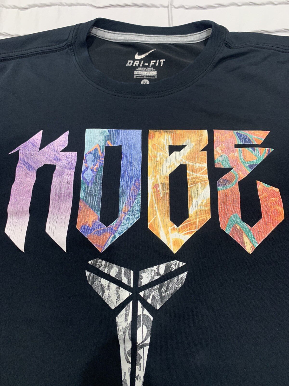 Nike Kobe 8 What The Shirt WTK Dri-Fit Black T Sz Med… - Gem