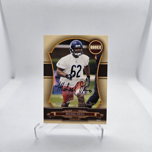 2007 Donruss Playoff Classics Michael Okwo Chicago Bears Rookie Auto ...