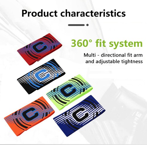 Leader Match Competition Football Captain Armband Nylon Soccer Training ...