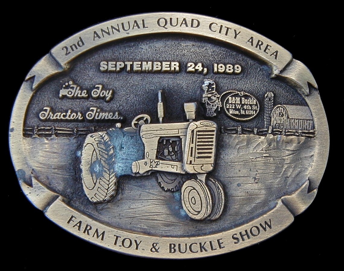 VINTAGE 1989 QUAD CITY AREA FARM TOY AND BUCKLE SHOW … - Gem