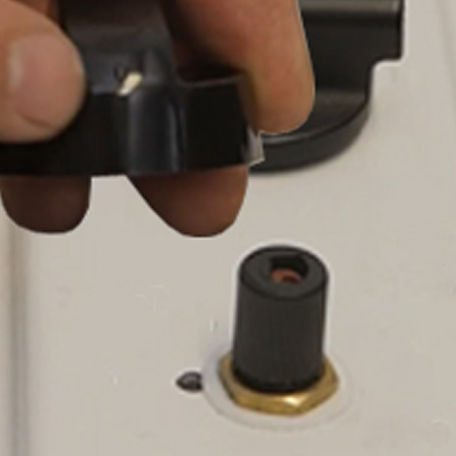 Control Knobs for HOTPOINT Oven Cooker Black Hob Burner Hotplate Switch ...