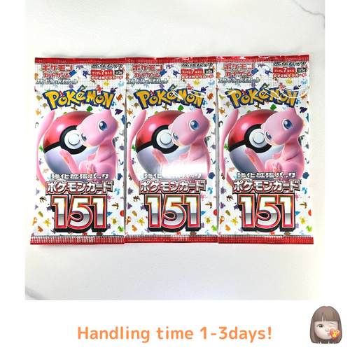 Pokemon Card 151 Scarlet & Violet Booster Pack sv2a Japanese Sealed 3 ...