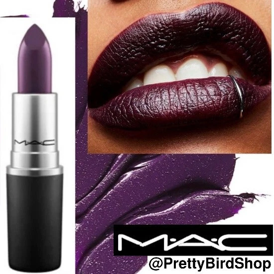 Mac Cyber Lipstick On Dark Skin