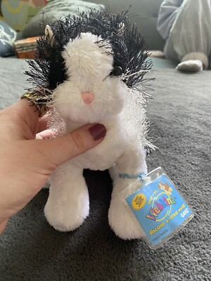 Webkinz Black and White Cat With Code | eBay
